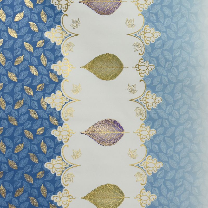 Hule Soft Hojas Azul | Multitop - Multitop