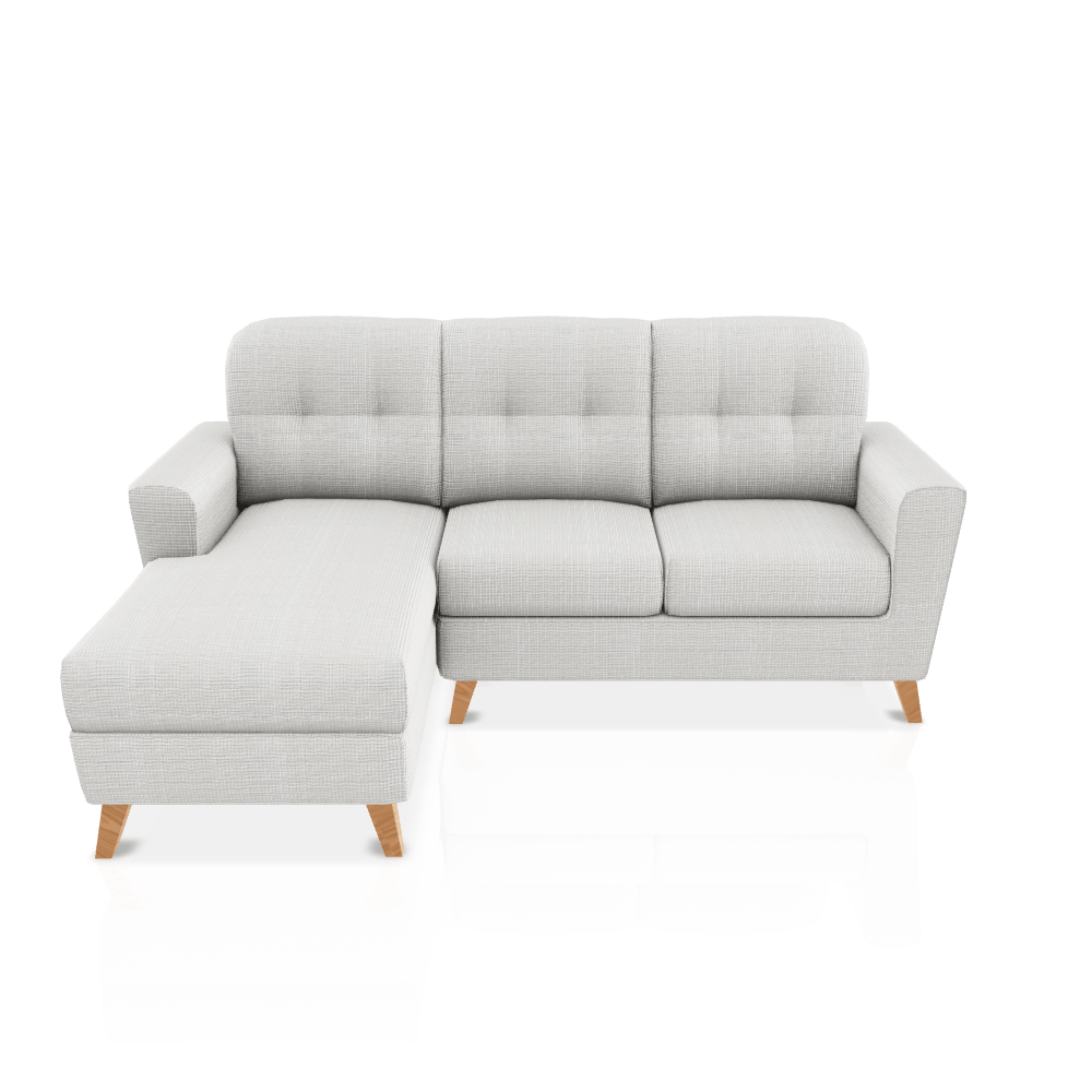 SOFA DONNA TELA ALPHA SECCIONAL MARFIL - Multitop