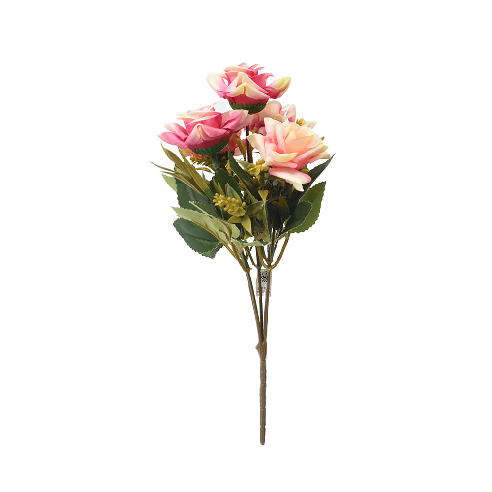 SAID FLOR ARTIFICIAL ROSA PROVENZA ROSADO/BLANCO - Multitop