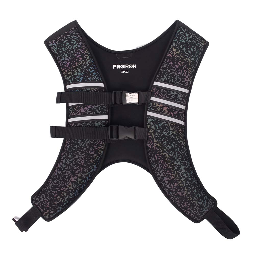 PROIRON CHALECO CON PESO REFLECTANTE 8KG - Multitop
