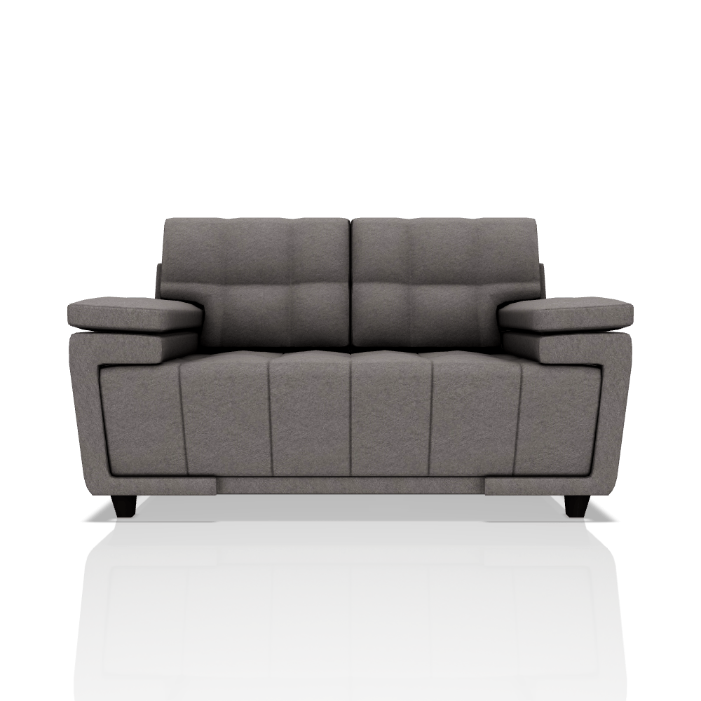 SOFA ANTONIO TELA VELVET STAR 2C GRIS RATON - Multitop