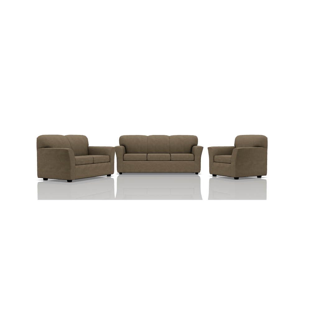 SOFA LOUIS TELA AQUATEC 3C 2C 1C TAUPE - Multitop