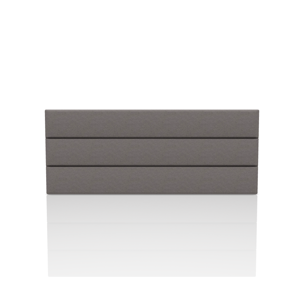 CABECERA LINEAL TELA VELVET STAR KING GRIS RATON - Multitop