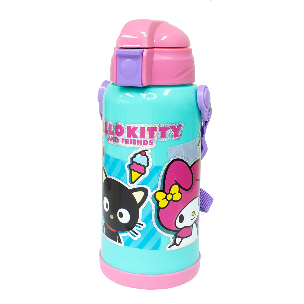 SCOOL BOTELLA TERMICA C/CAÑA 300 ML HELLO KITTY FRIENDS (703596) - Multitop